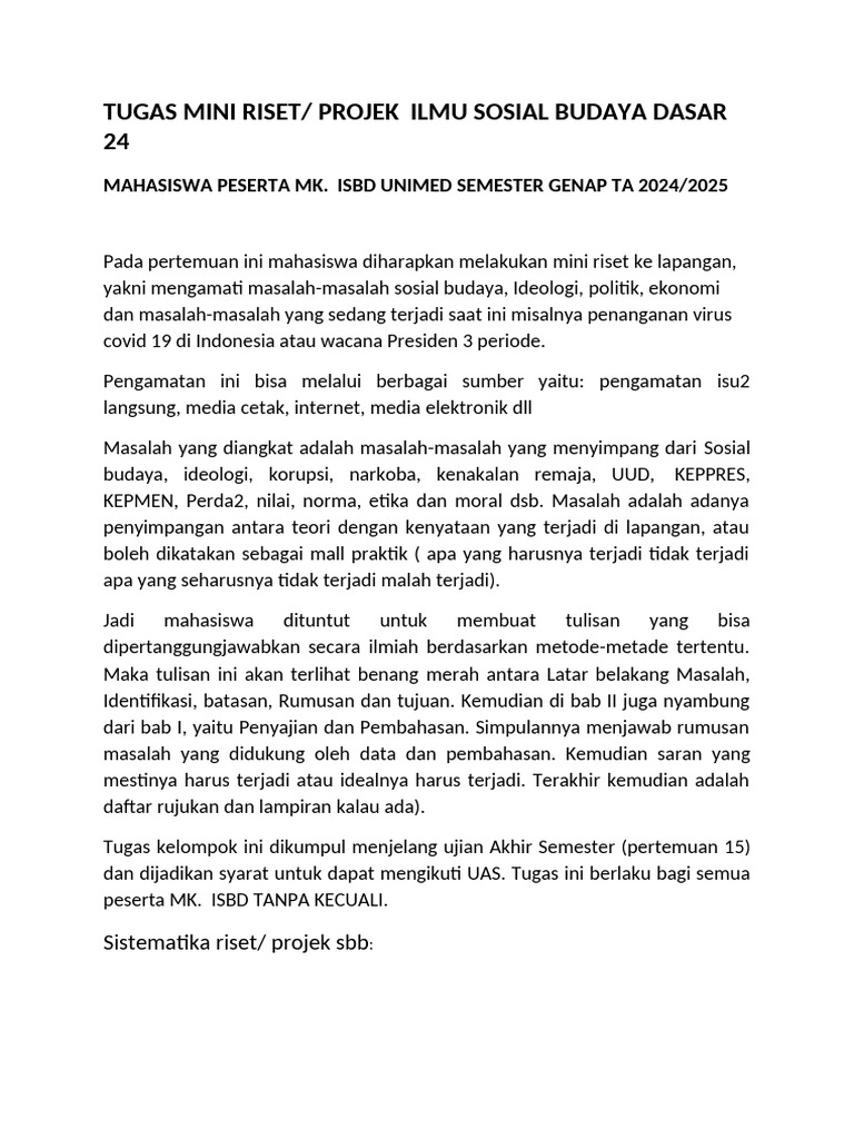 Tugas Mini Riset Mk. Isbd | PDF