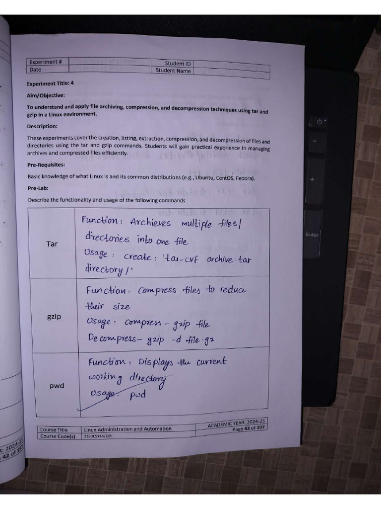 Linux Practical 4,5,6 | PDF