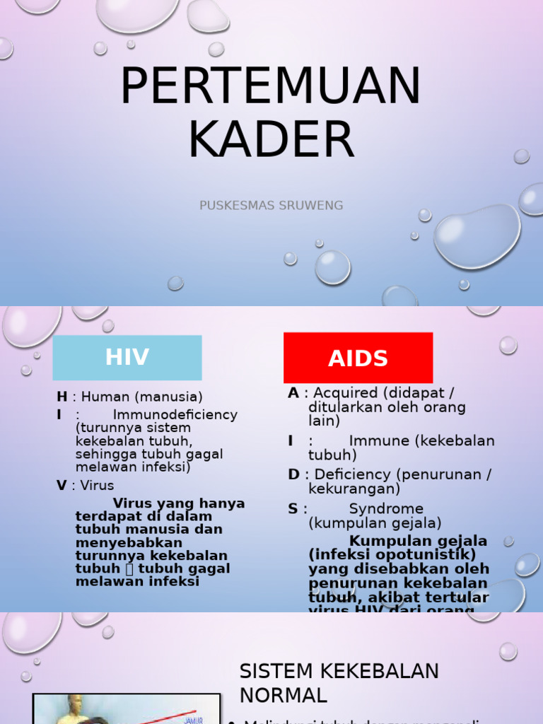 HIV Kader | PDF