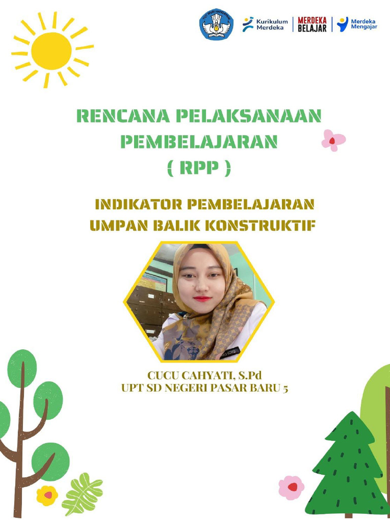 RPP KELAS 2 UMPAN BALIK KONSTRUKTIF - Removed | PDF