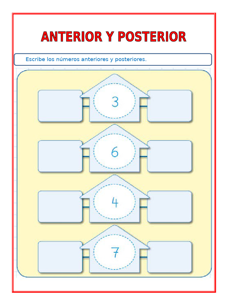 Anterior y Posterior | PDF