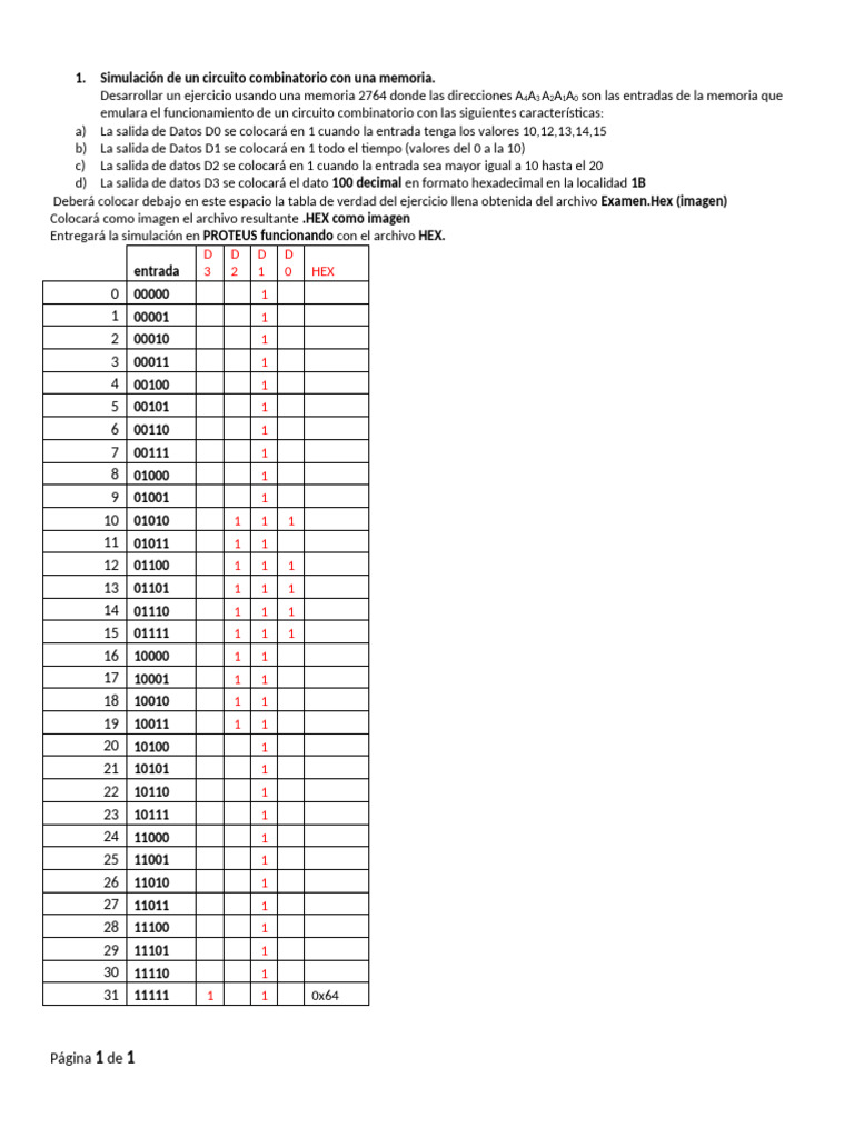 2025-1 Ejercicio 1 PARC | PDF