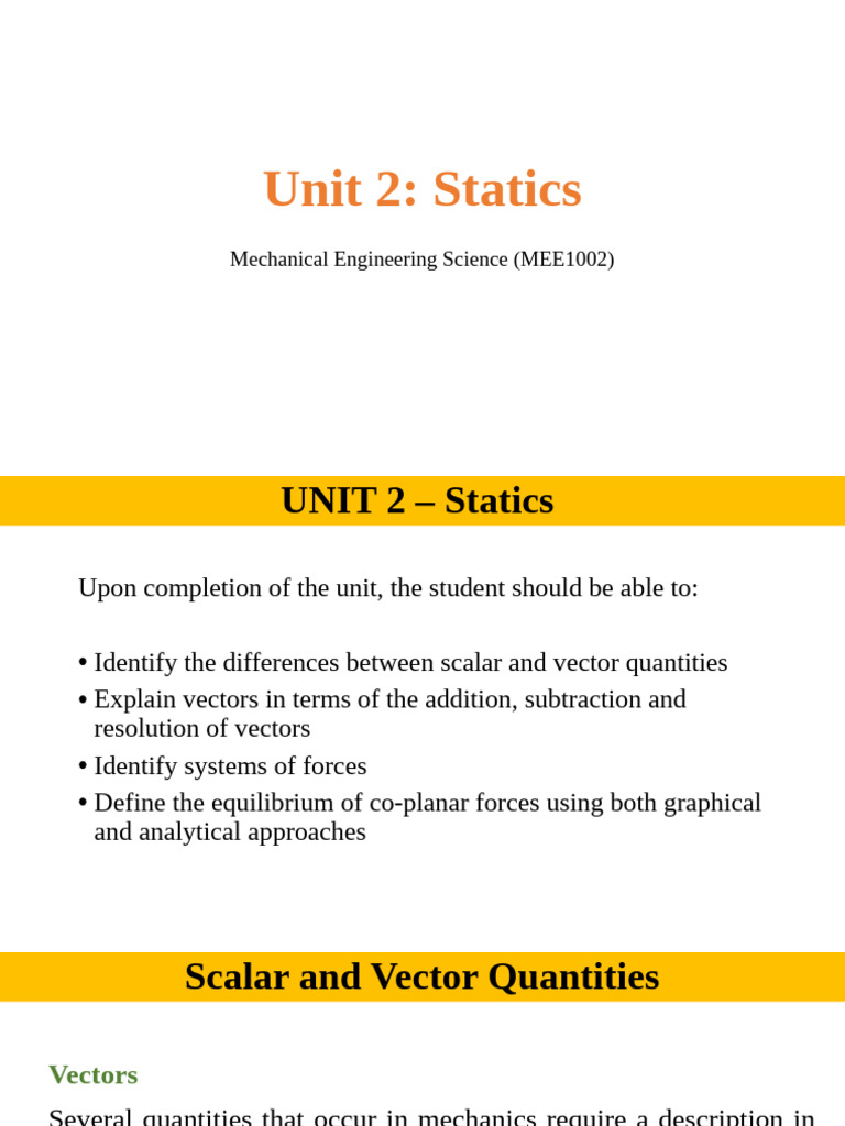 Lecture - Unit 2 (PART1) | PDF Lecture - Unit 2 (PART1) | PDF