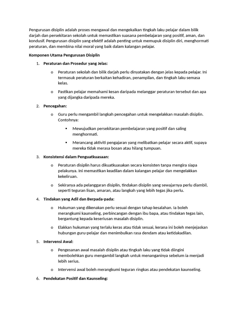 Info Disiplin | PDF