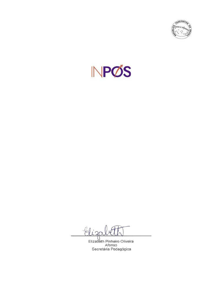 Inpós Comprovante Matrícula | PDF