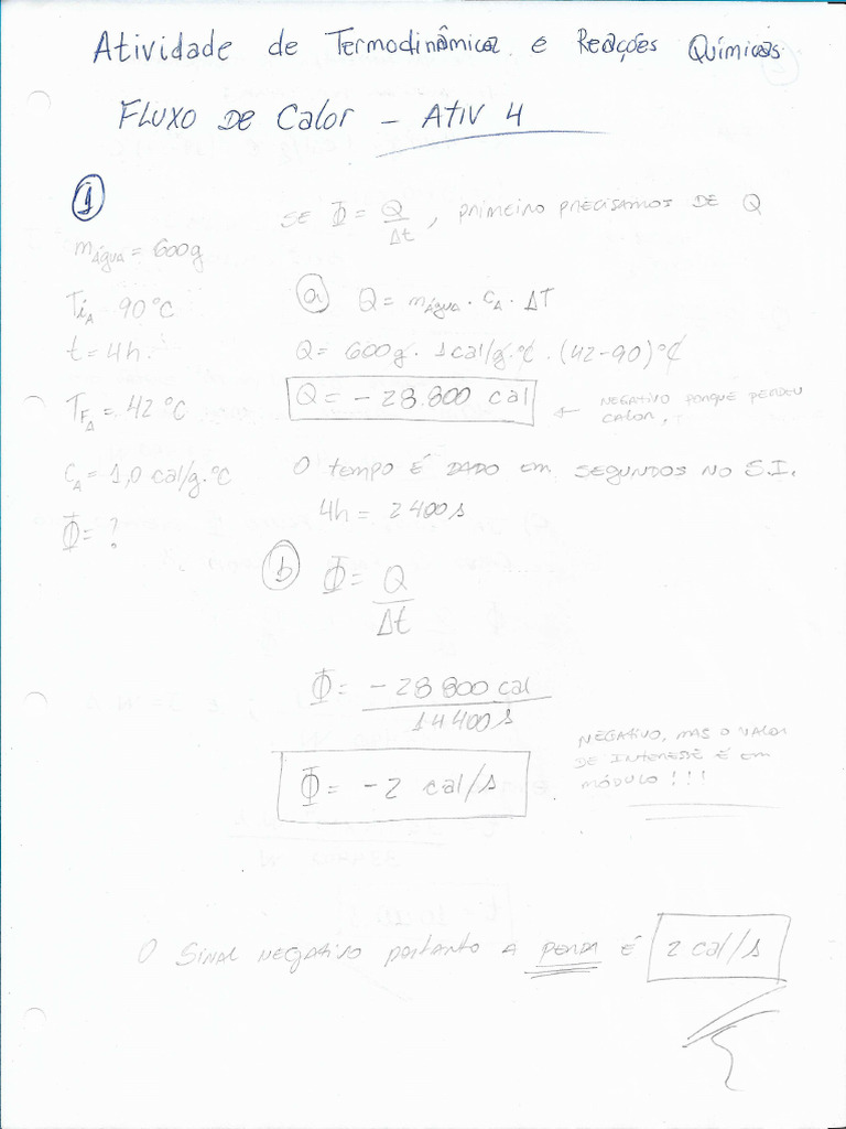 Ativ 4 Resolucoes | PDF