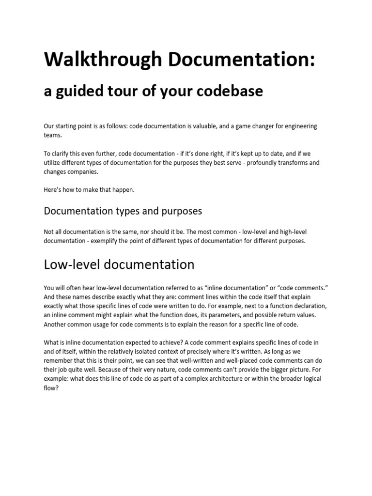 Walkthrough_Documentation | PDF