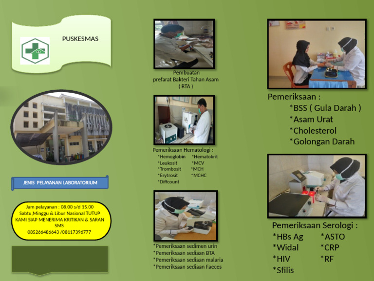 8.1.1.3 Brosur Laboratorium | PDF