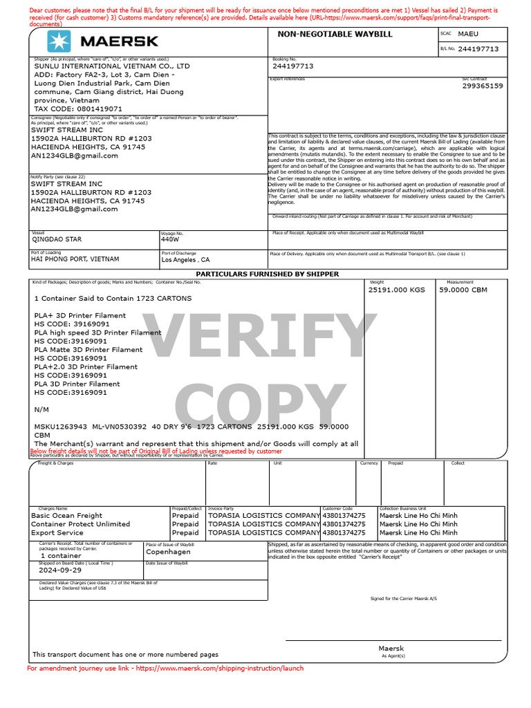 MBL 244197713 FNL | PDF