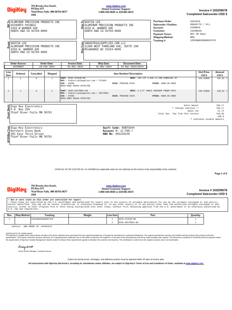 DK_INVOICE_103259078 | PDF