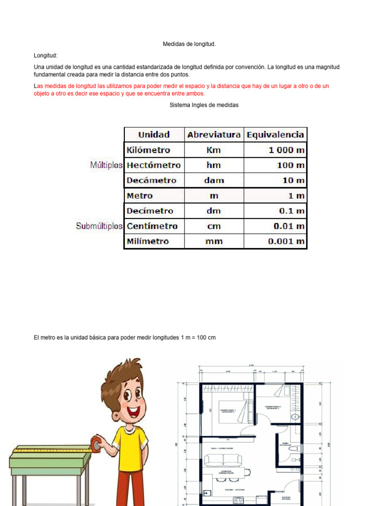 Unidades de Longitud y el Metro | PDF | Ciencia y matemáticas
