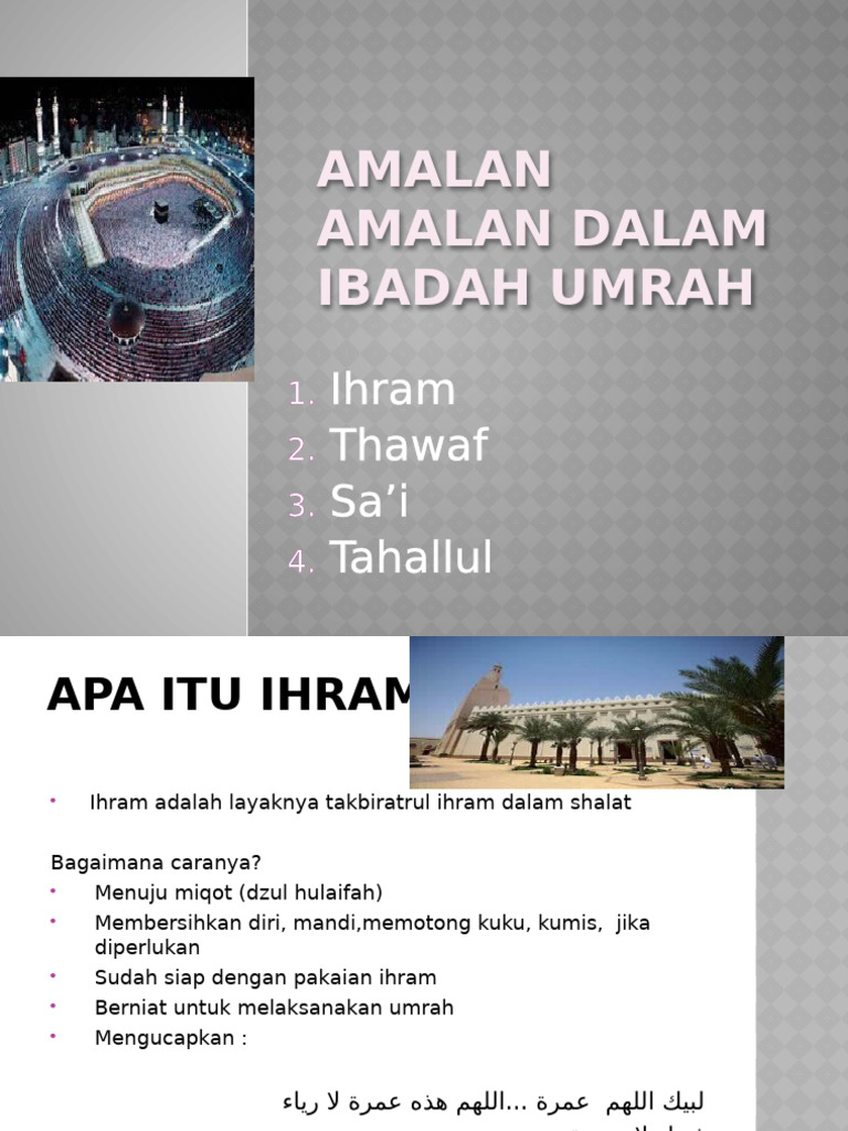 Manasik Umrah | PDF