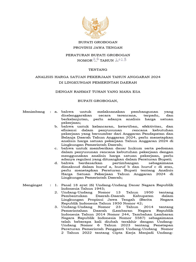 Perbup Grbg 26 2023 Pdf