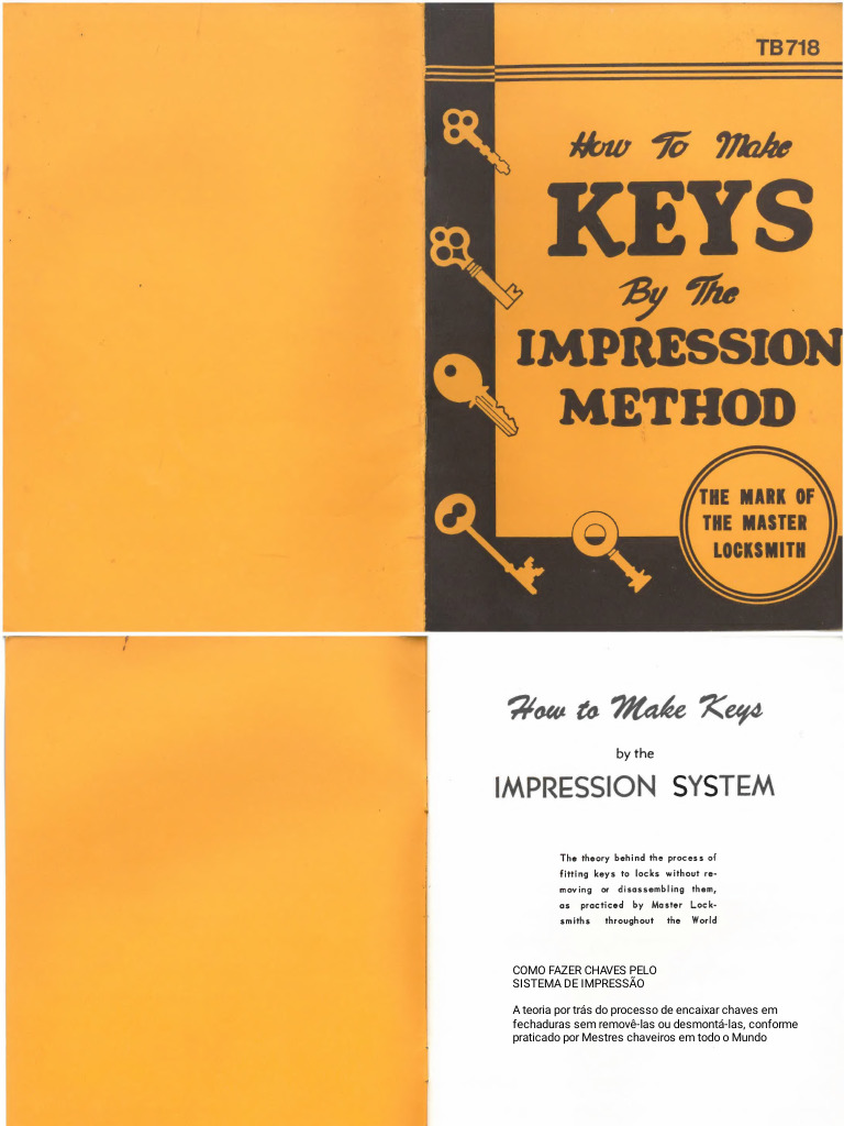 How to Make Keys by the Impression Method | PDF
