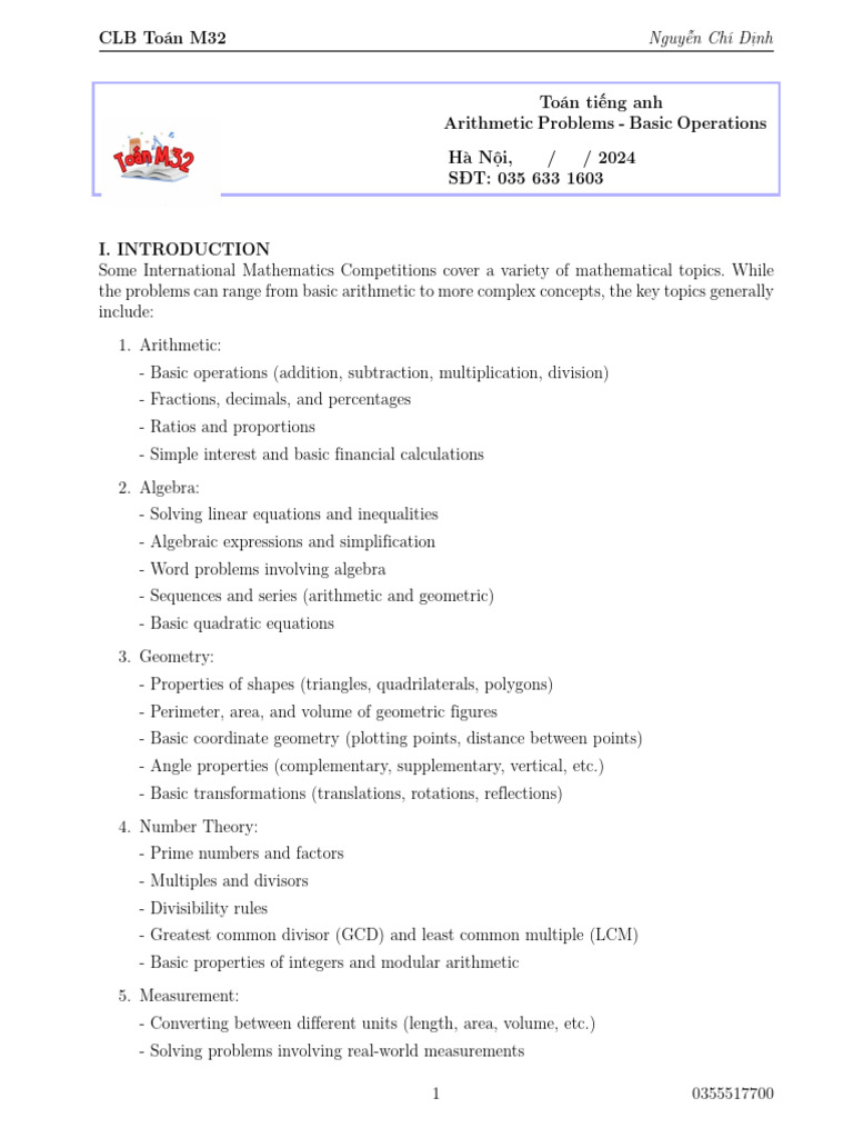 Basic Operations | PDF