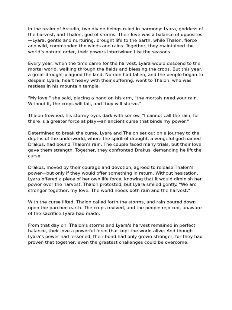 Lyara and Thalon | PDF