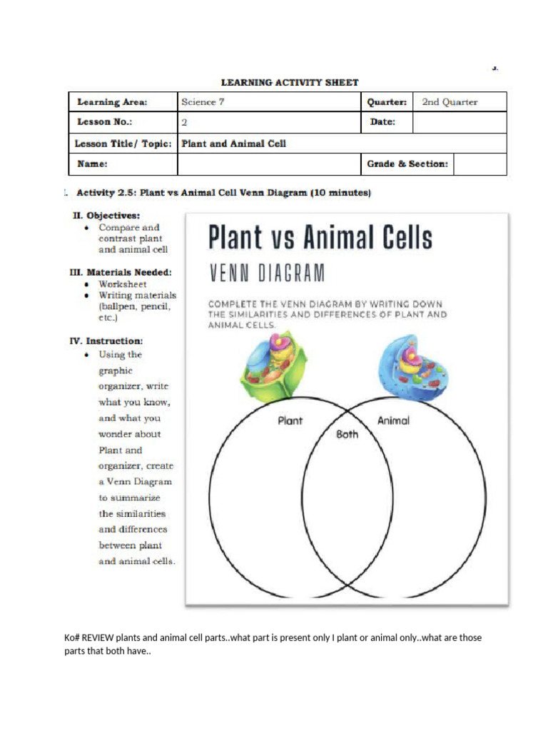 plants-and-animal-cell-parts | PDF