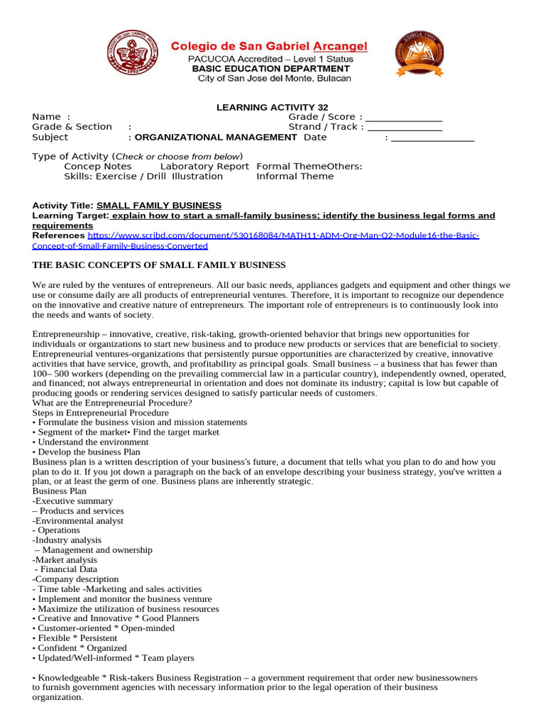 LAS 32 ORG. MNGT | PDF LAS 32 ORG. MNGT | PDF