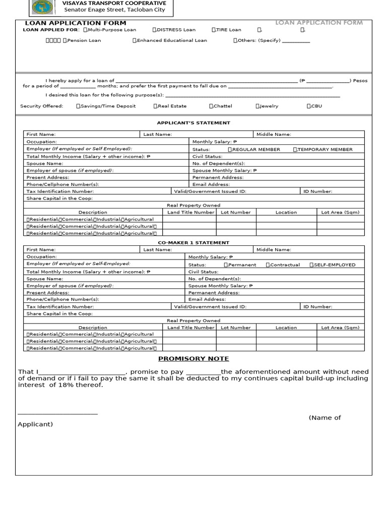 Application Form VTC | PDF