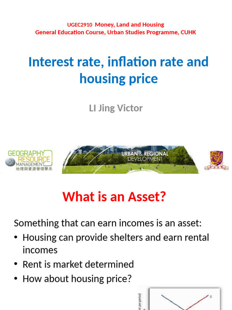 Interest Rate, Inflation Rate and Housing Price | PDF