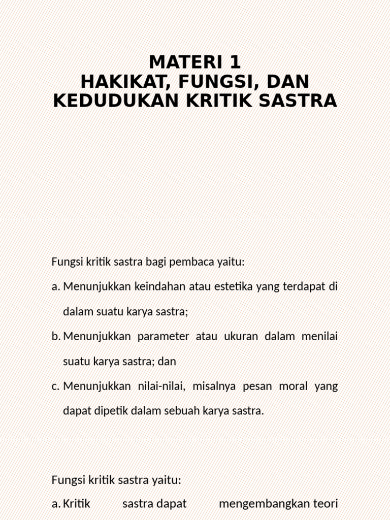 Materi 1 | PDF