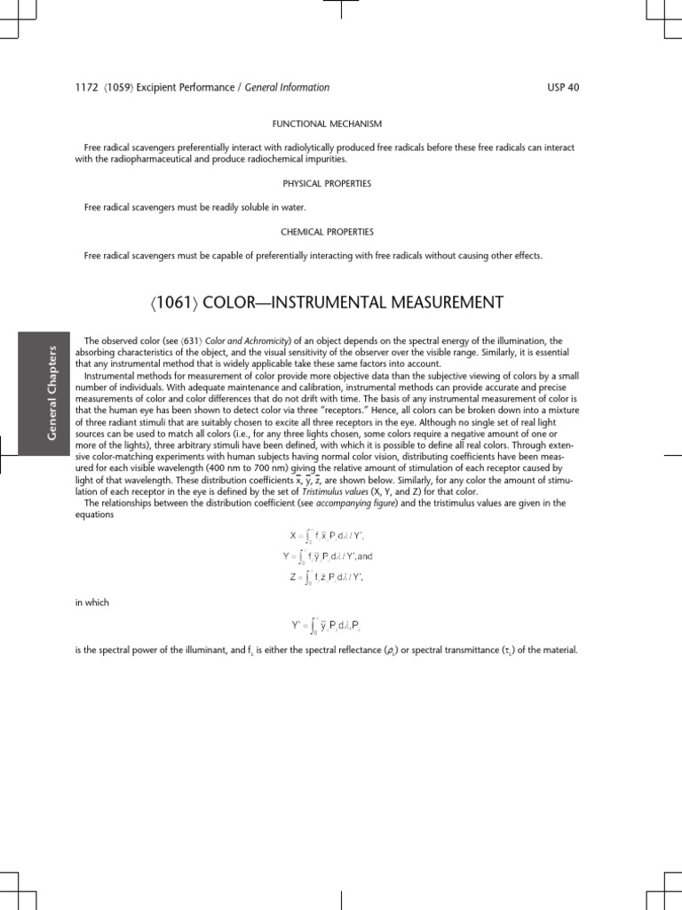 265-1061 - Color-Instrumental Measurement | PDF