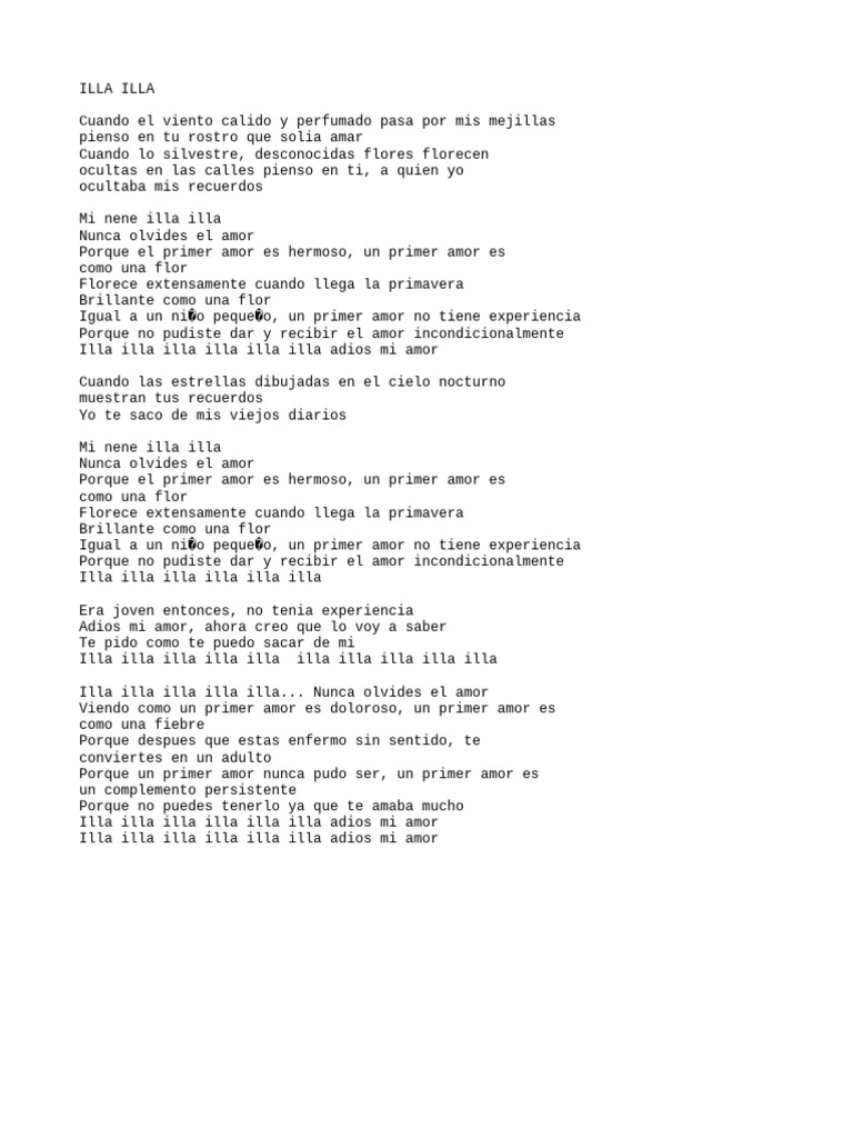 Illa Illa | PDF