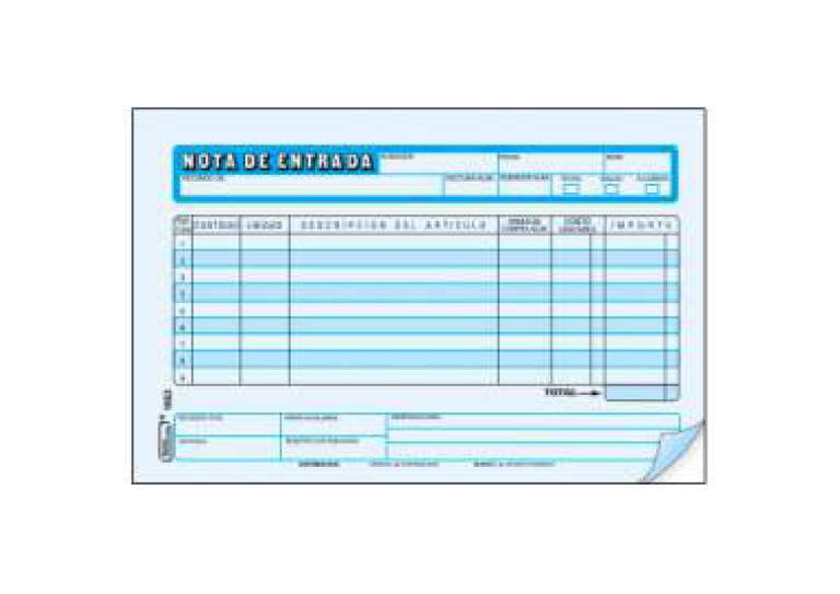 Nota de Entrada | PDF