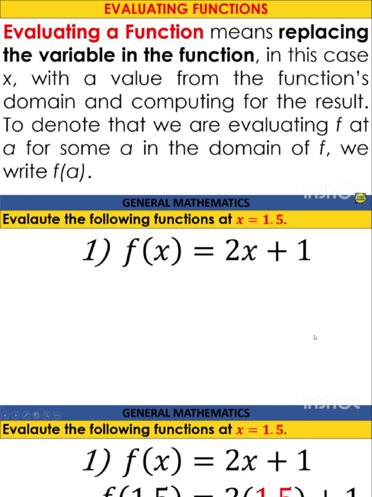 Evaluation Function | PDF