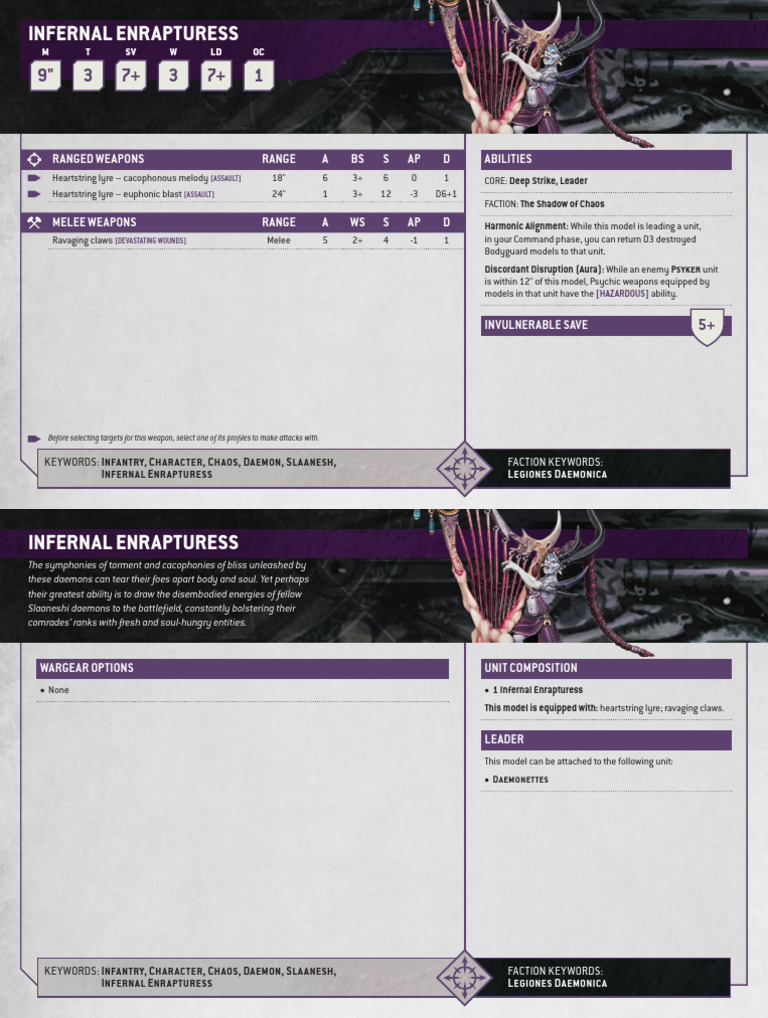 INFERNAL ENRAPTURESS | PDF