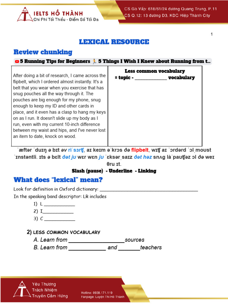 Ie2404 - Lexical Resource Idioms Phrasal Collo | PDF