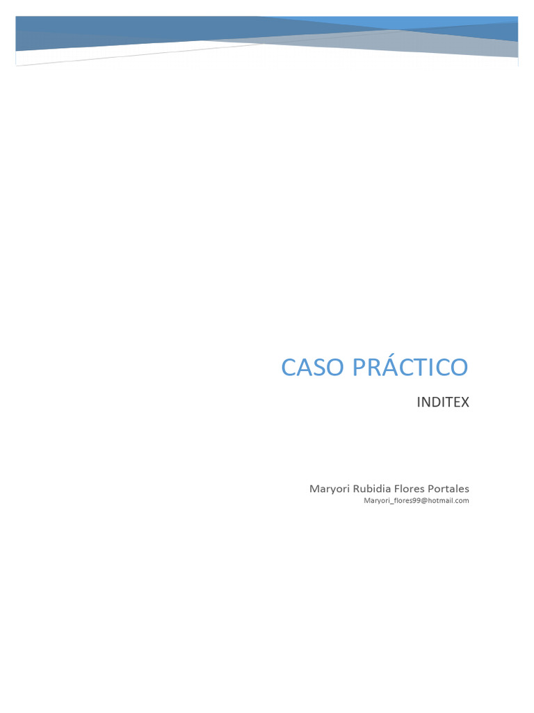Caso Practico #1 - Modulo1 | PDF