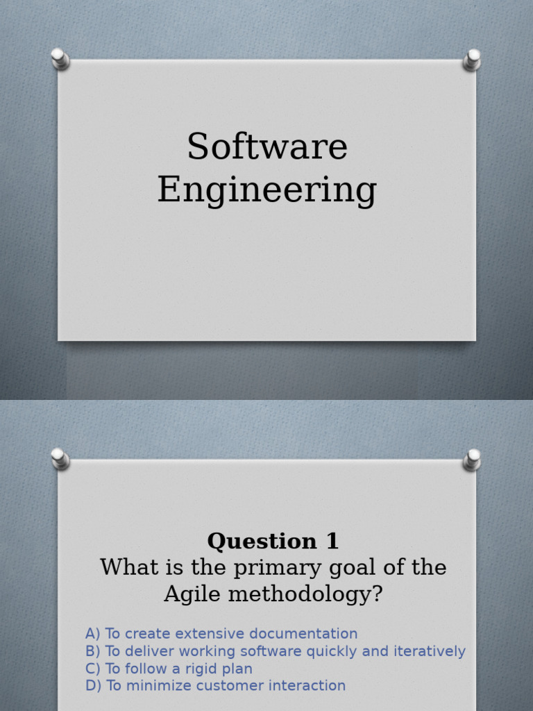 Software Engineering | PDF
