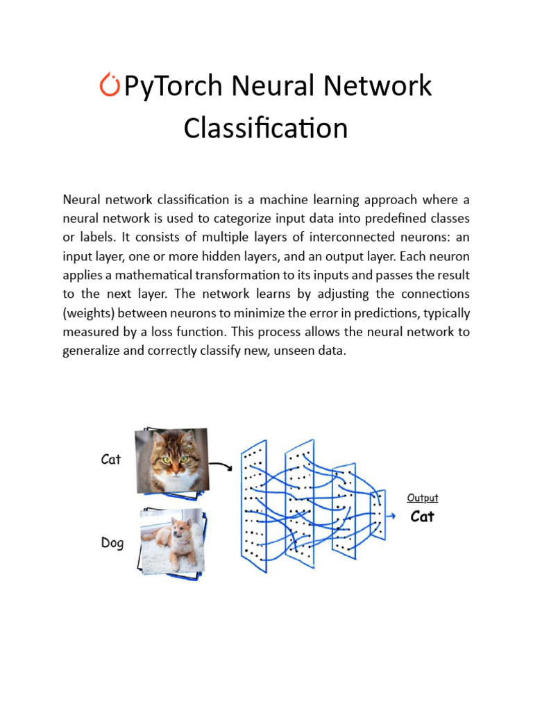 Pytorch Neural Network Classification | PDF