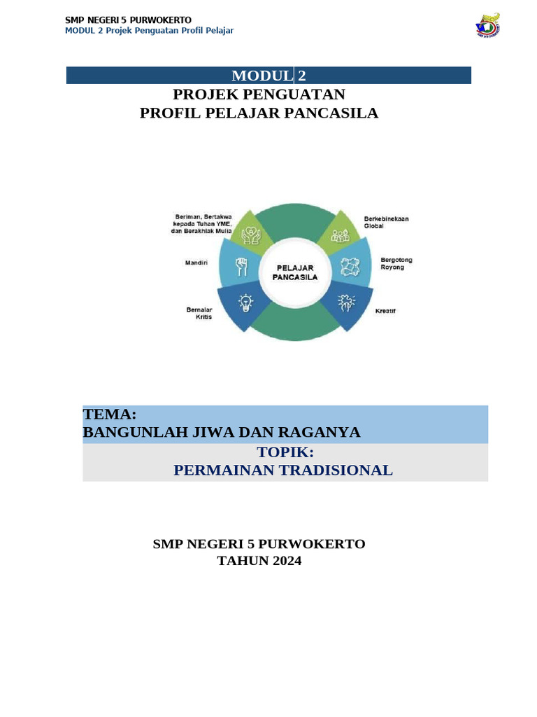 Modul 2 Bangunlah Jiwa Dan Raganya | PDF
