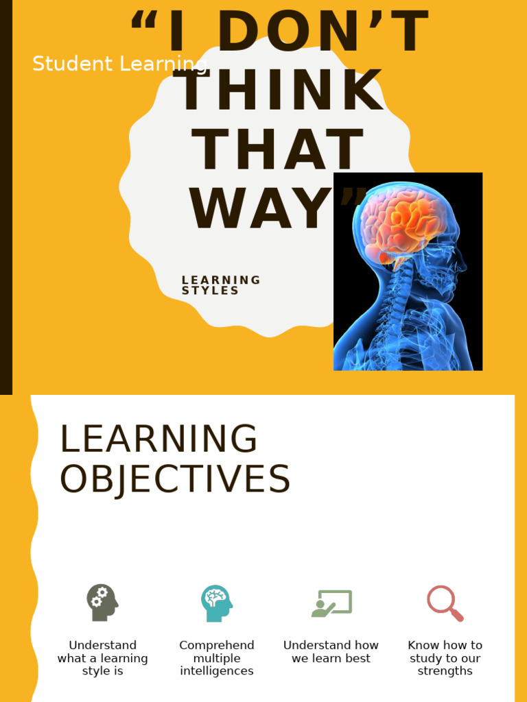 Learning Styles Workshop Slides | PDF