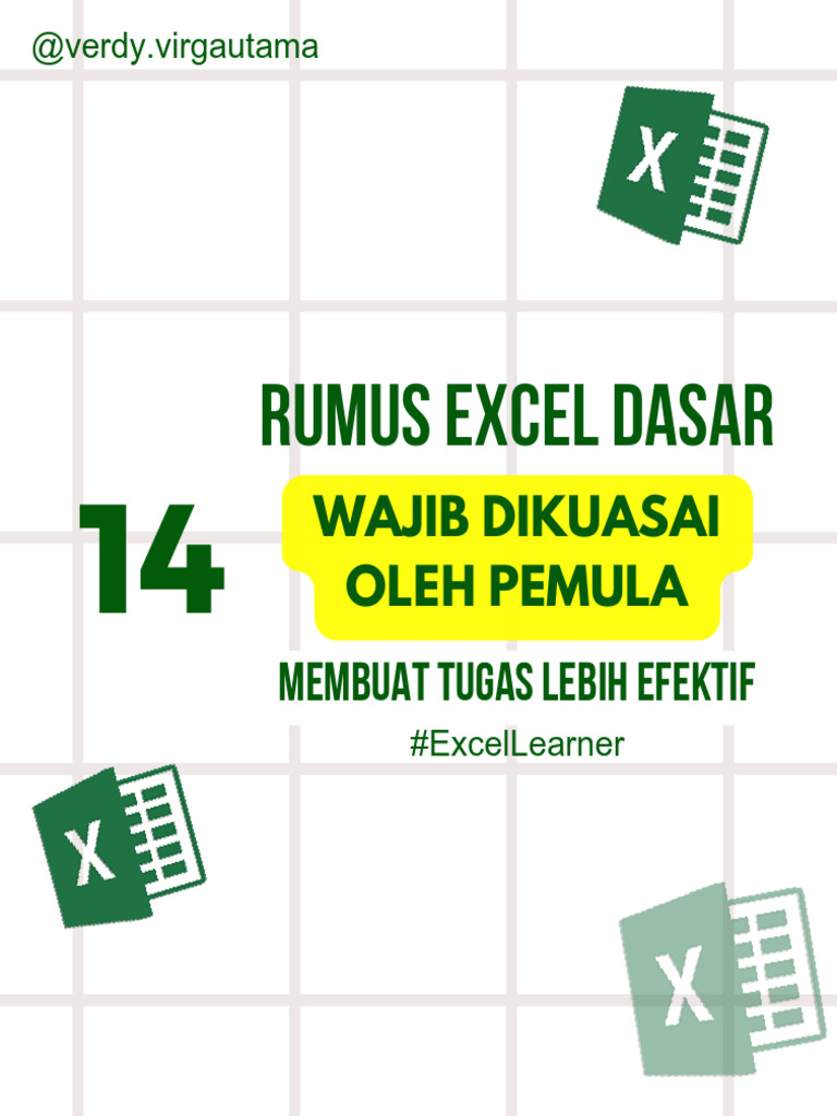 14 Rumus Excel Untuk Pemula | PDF