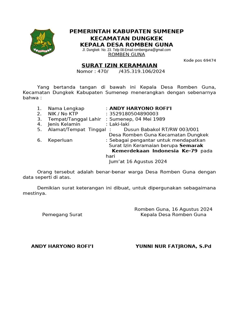 3.-surat-izin-keramaian | PDF