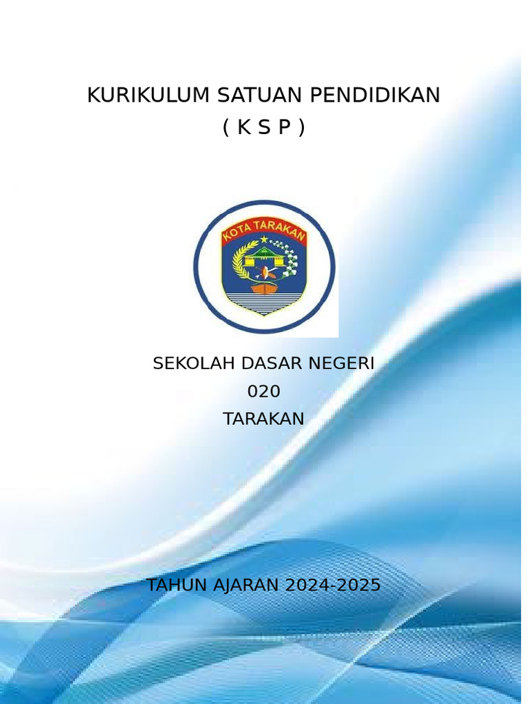 Kurikulum Satuan Pendidikan | PDF