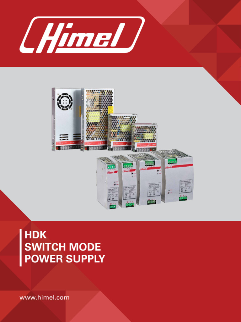 HDK Switch Mode Power Supply | PDF | Power Supply | Electrical Engineering