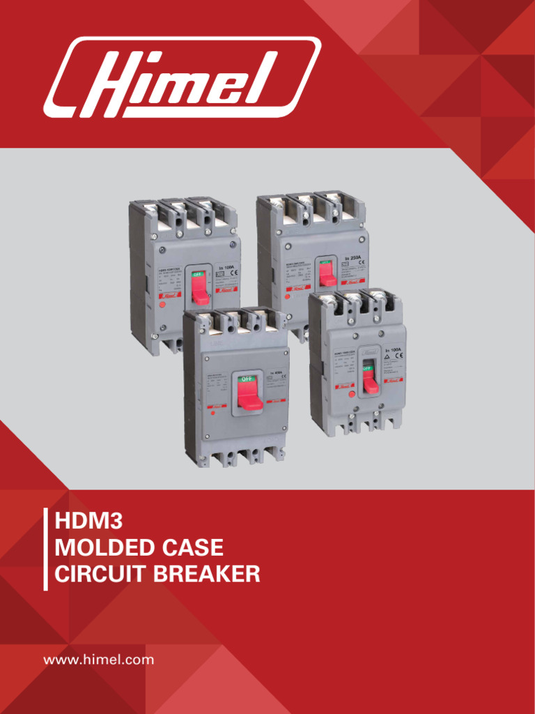 HDM3 Molded Case Circuit Breaker | PDF | Alternating Current | Power Supply