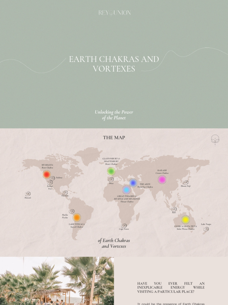 Earth Chakras Map | PDF