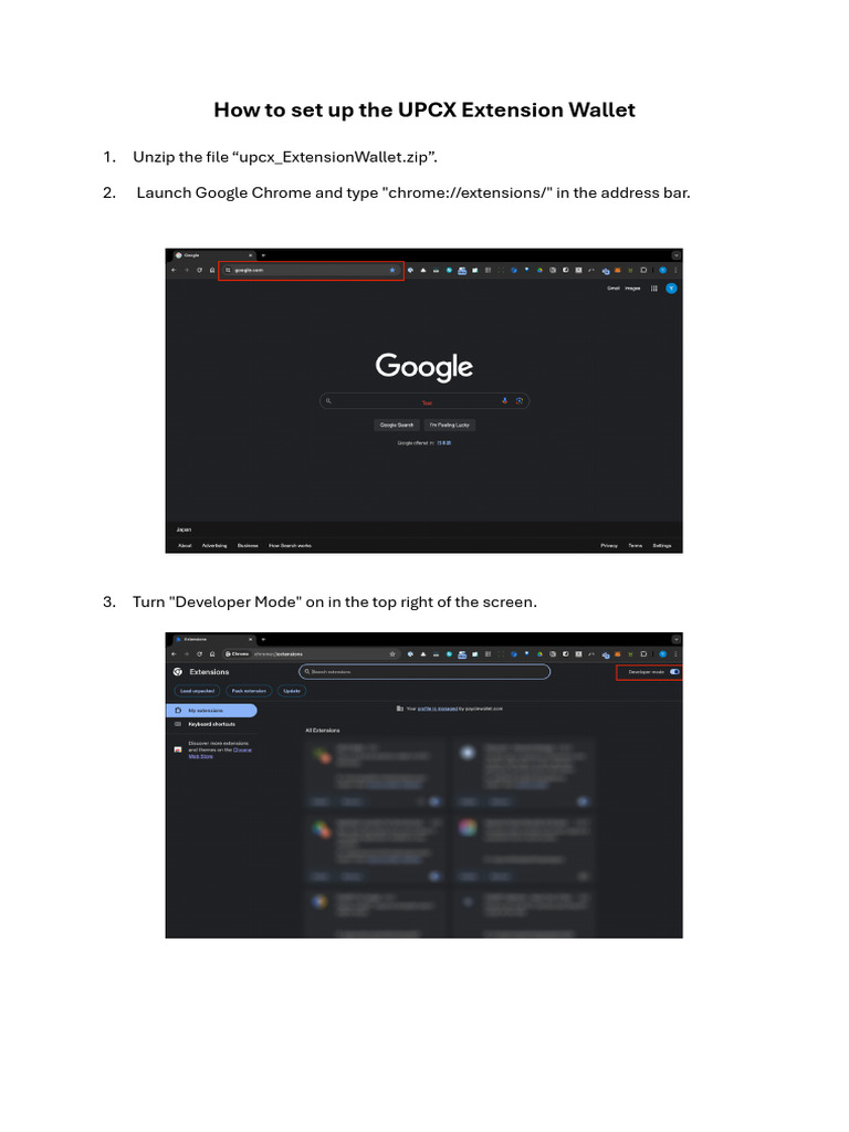 HowtotupeUPCX Extension | PDF