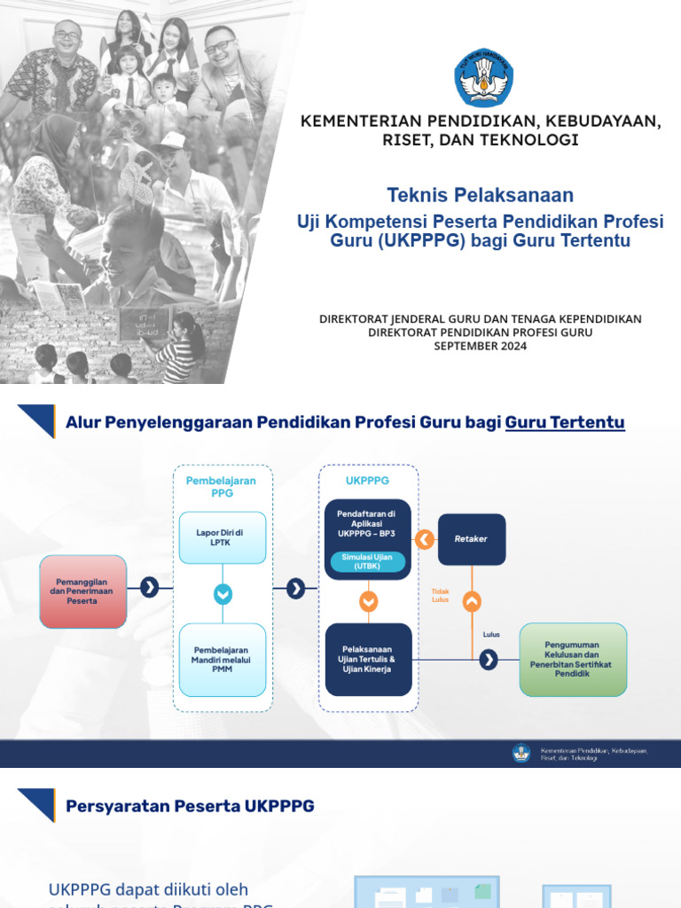 Teknis Pelaksanaan UKPPPG 2024 Guru Tertentu | PDF