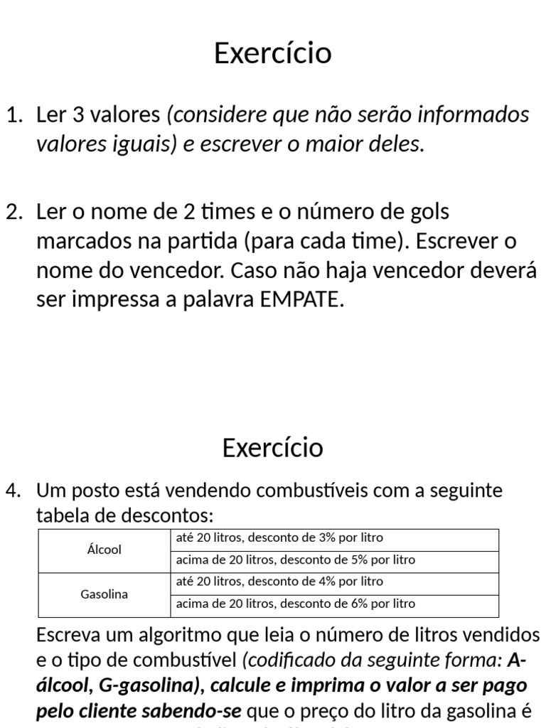Exercício - 03 | PDF