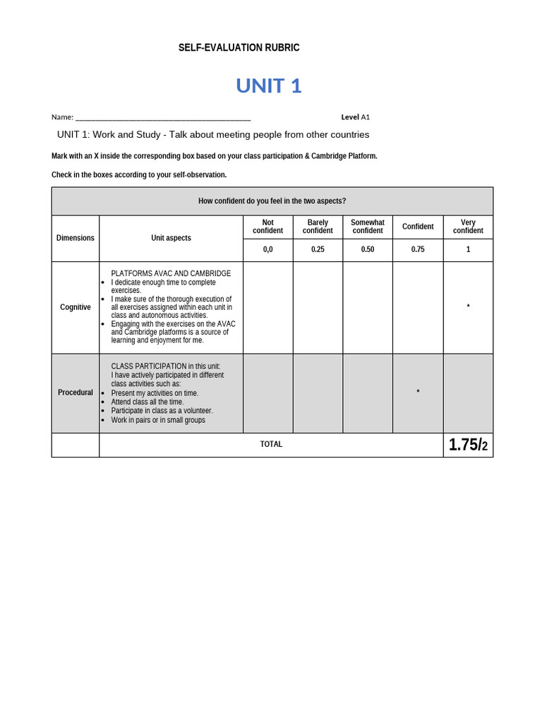 U1 - Co-Evaluation p65 Paula | PDF