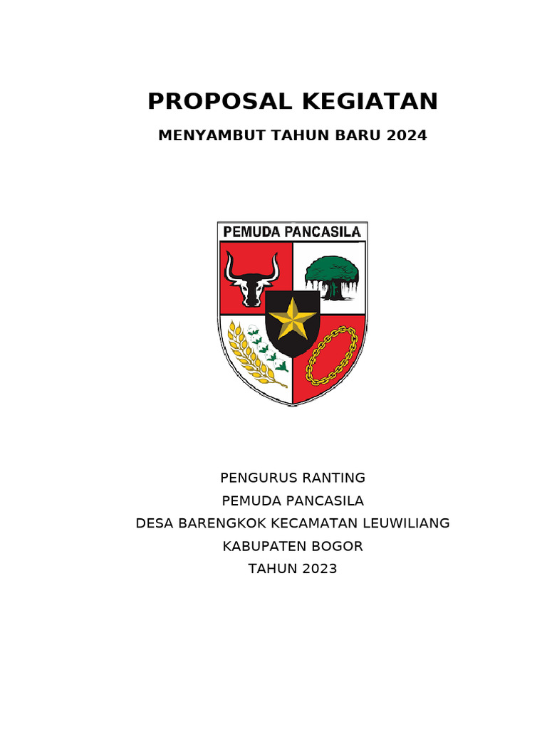 Proposal Tahun Baru PP | PDF