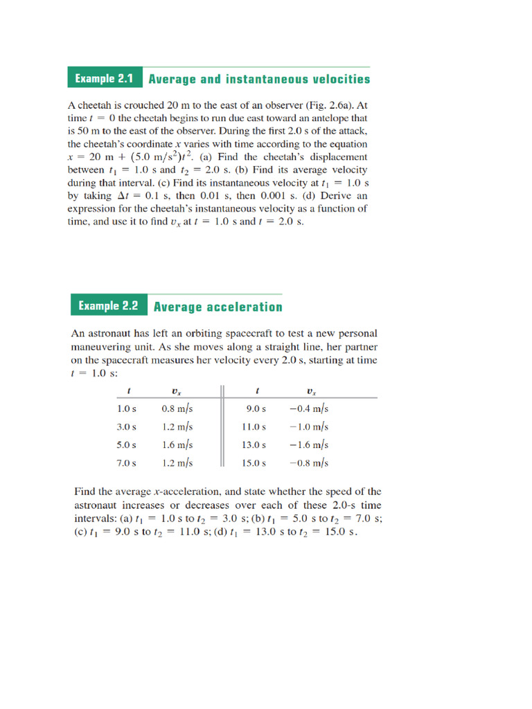 Chapter 2 (Examples) | PDF