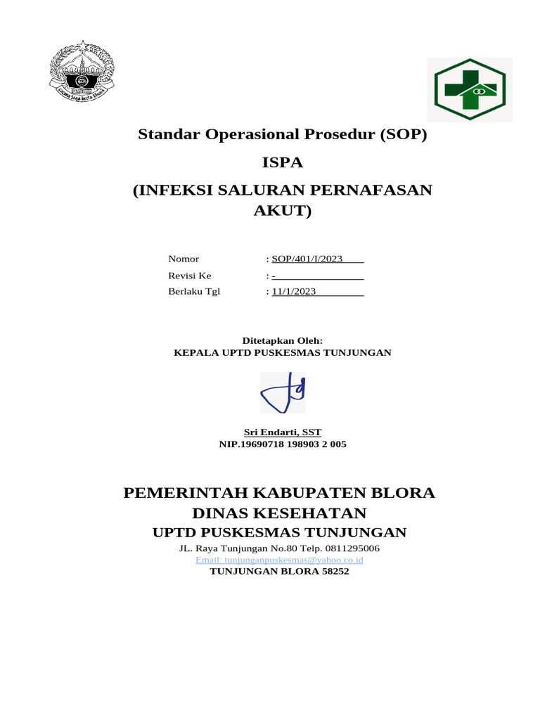 SOP Askep Ispa EDIT 2023 | PDF
