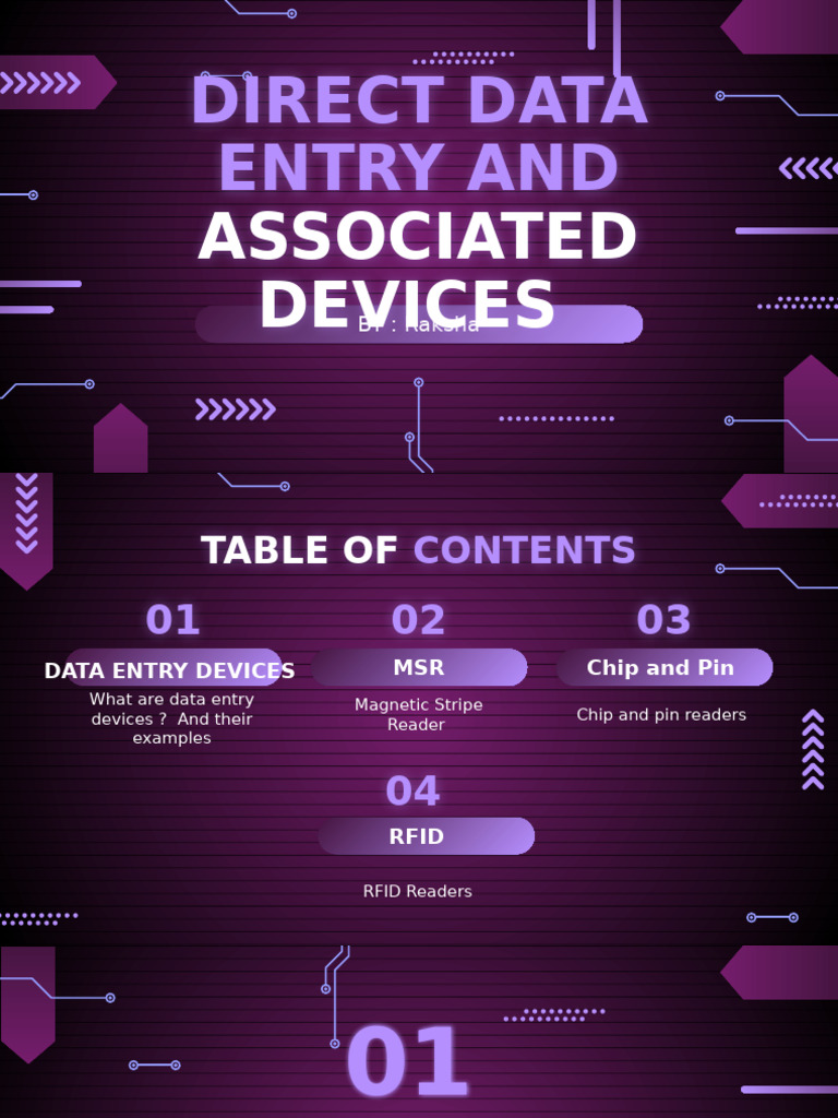 Direct Data Entry Devices | PDF